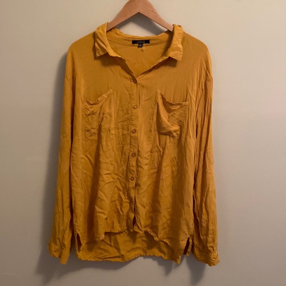 Vintage | Tops | Rare Vintage Mustard Blouse | Poshmark